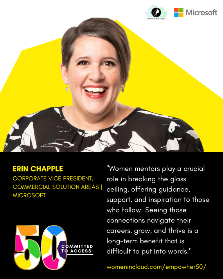 #empowHER50 – Erin Chapple - Women in Cloud
