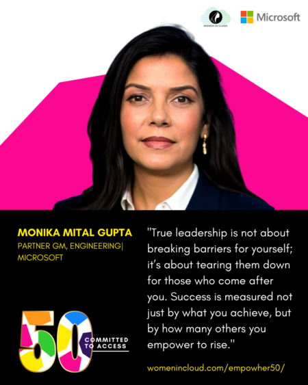 #empowHER50 – Monika Mital Gupta - Women in Cloud