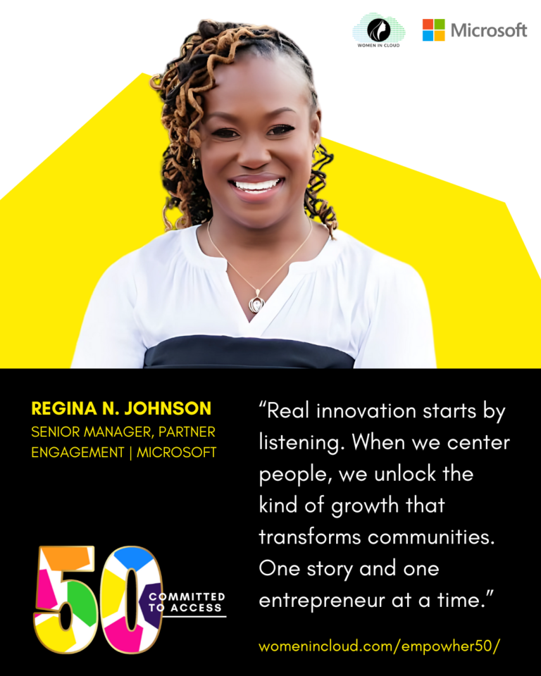 #empowHER50 – Regina N. Johnson - Women in Cloud