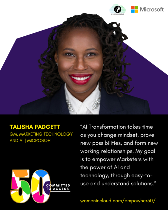 #empowHER50 – Talisha Padgett - Women in Cloud